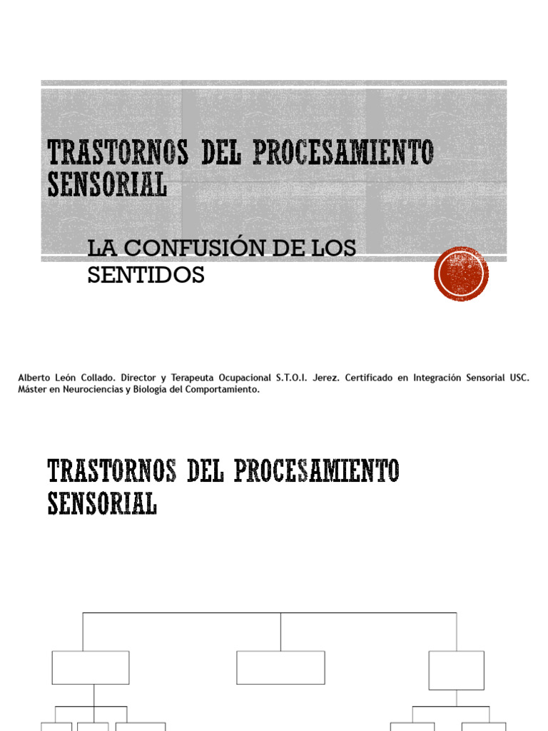 4.trastornos Del Procesamiento Sensorial | PDF