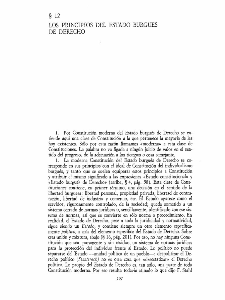 Schmitt, Carl - Teoria de La Constitucion (Selección) | PDF | Estado ...