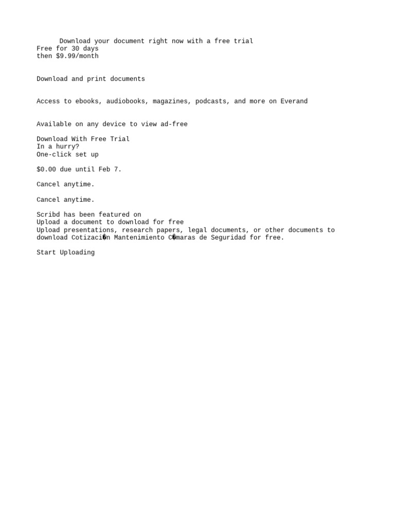 Document To Download | PDF