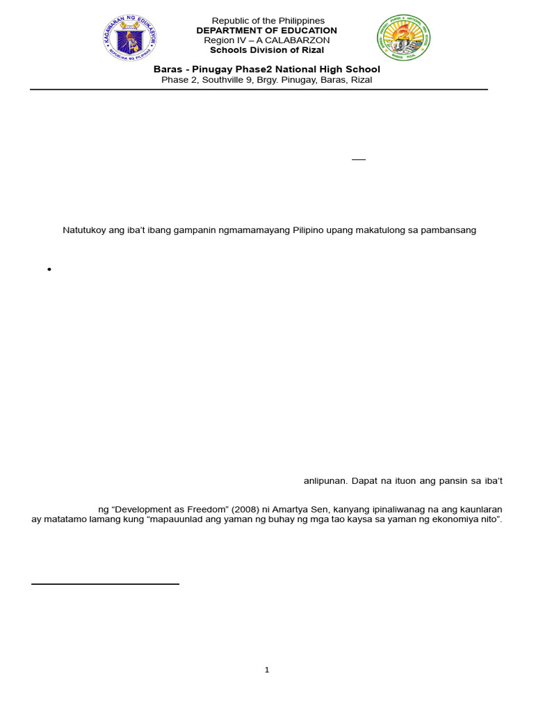 LAS-AP-9-4TH-QUARTER-2022 (2) | PDF