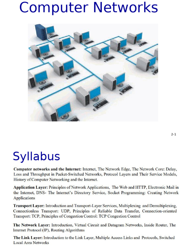 UNIT-1-CN-Part1 | PDF | Computer Network | Radio