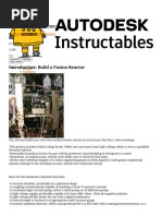 DIY Fusion Reactor Model Guide | PDF | Nuclear Fusion | Fusion Power