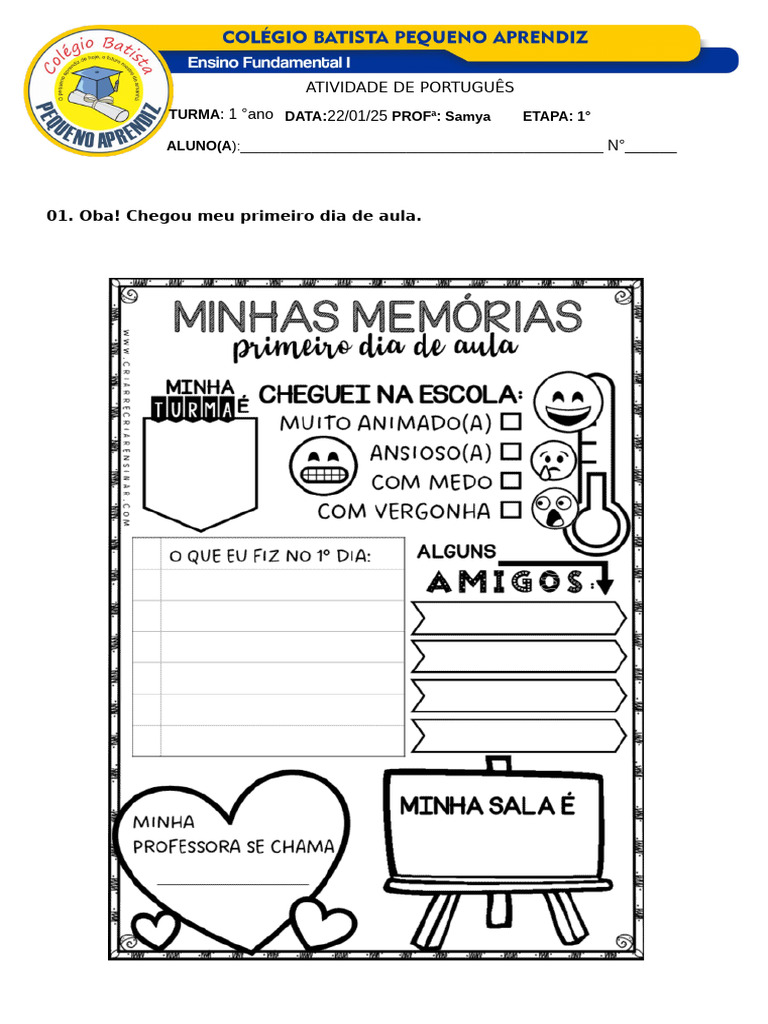 Atividade 1 dia | PDF