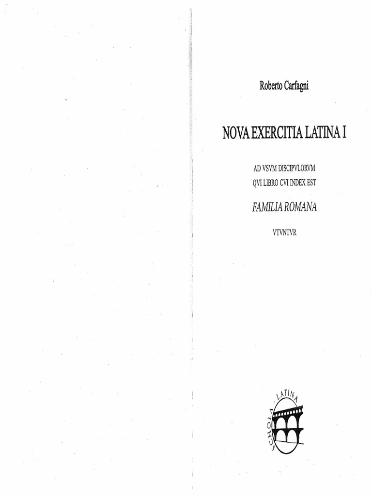 Nova Exercitia (Mala Calidad 1-94) | PDF