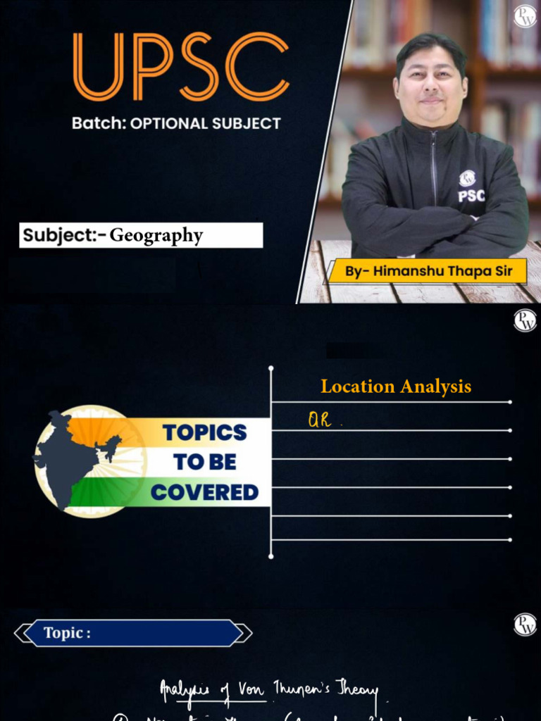 Geography _ Location Analysis __ Class Notes | PDF