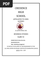 CBSE 12 Commerce Project | PDF