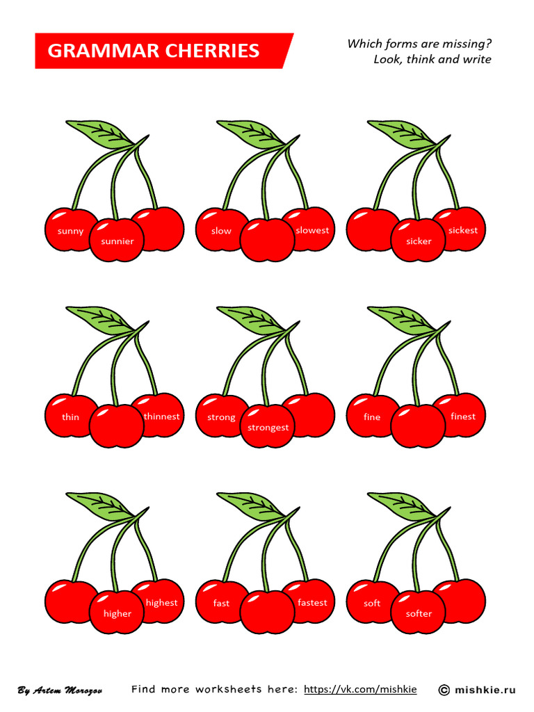 cherries_5__degrees_of_comparison__by_Artem_Morozov | PDF