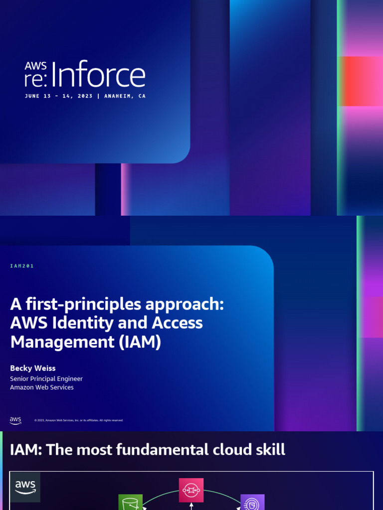 AWS IAM: Essential Skills for Builders | PDF | Amazon Web Services | Information Technology ...
