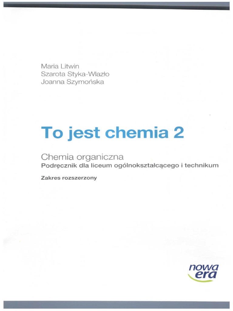 Chemia - Podręcznik 2 | PDF