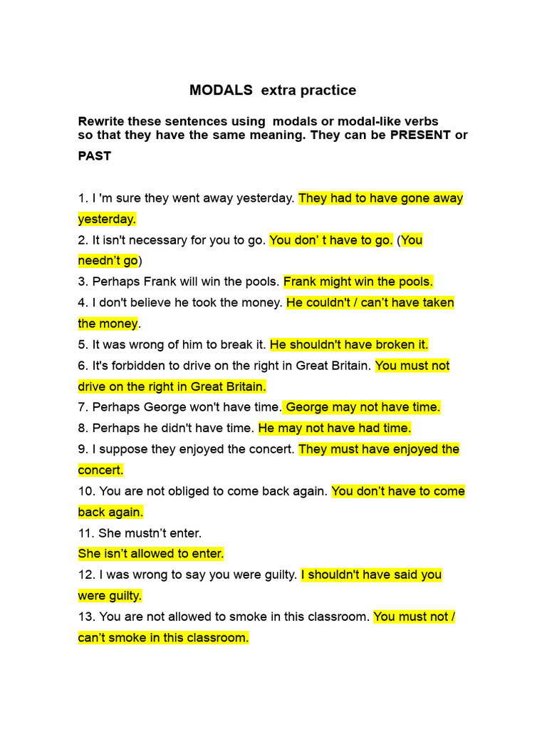 AG 1 MODALS extra practice _-896386380 | PDF