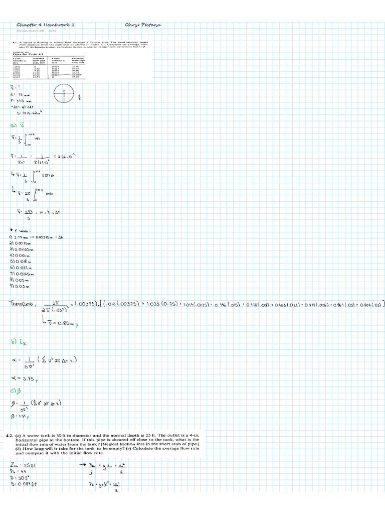 Chapter 4 Homework 1 | PDF