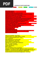 Coduri Urgente Concedii Medicale | PDF