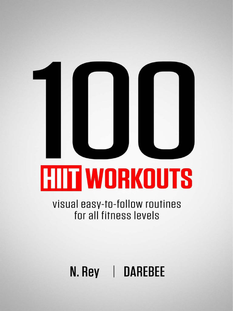 100 Hiit Workouts | PDF | High Intensity Interval Training | Physical ...