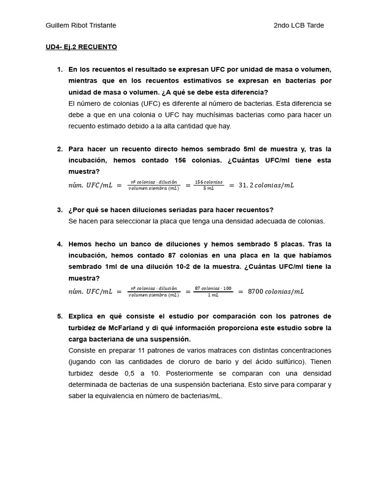 UD4 - Ej2. Recuento | PDF