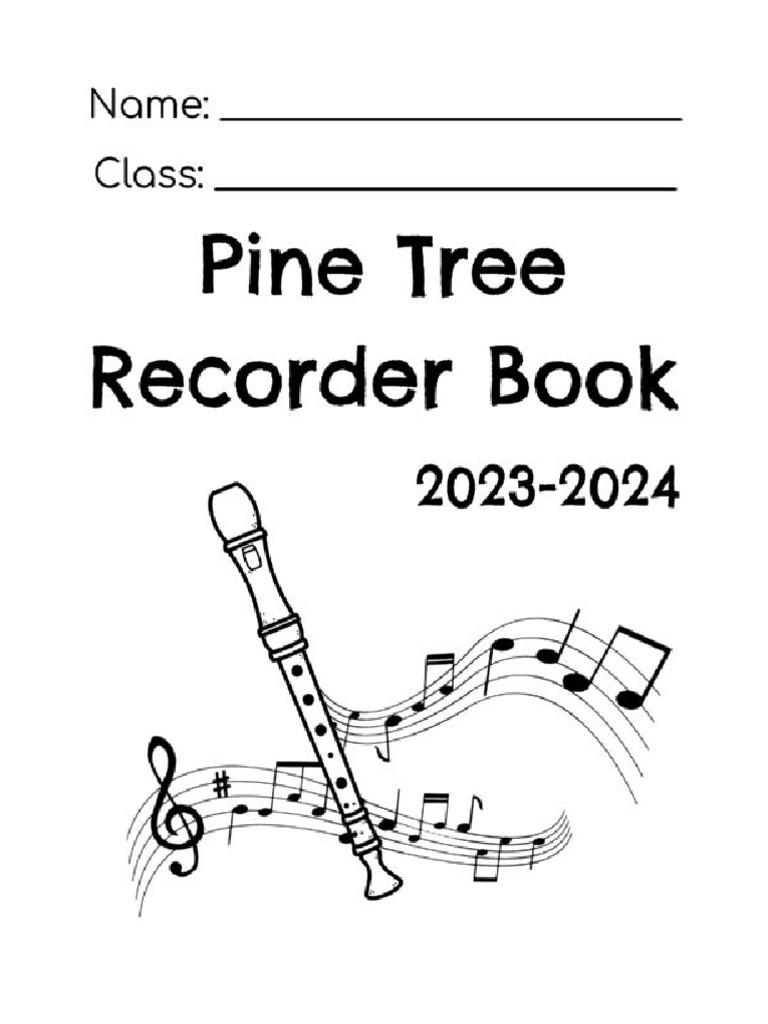 Recorder Book | PDF