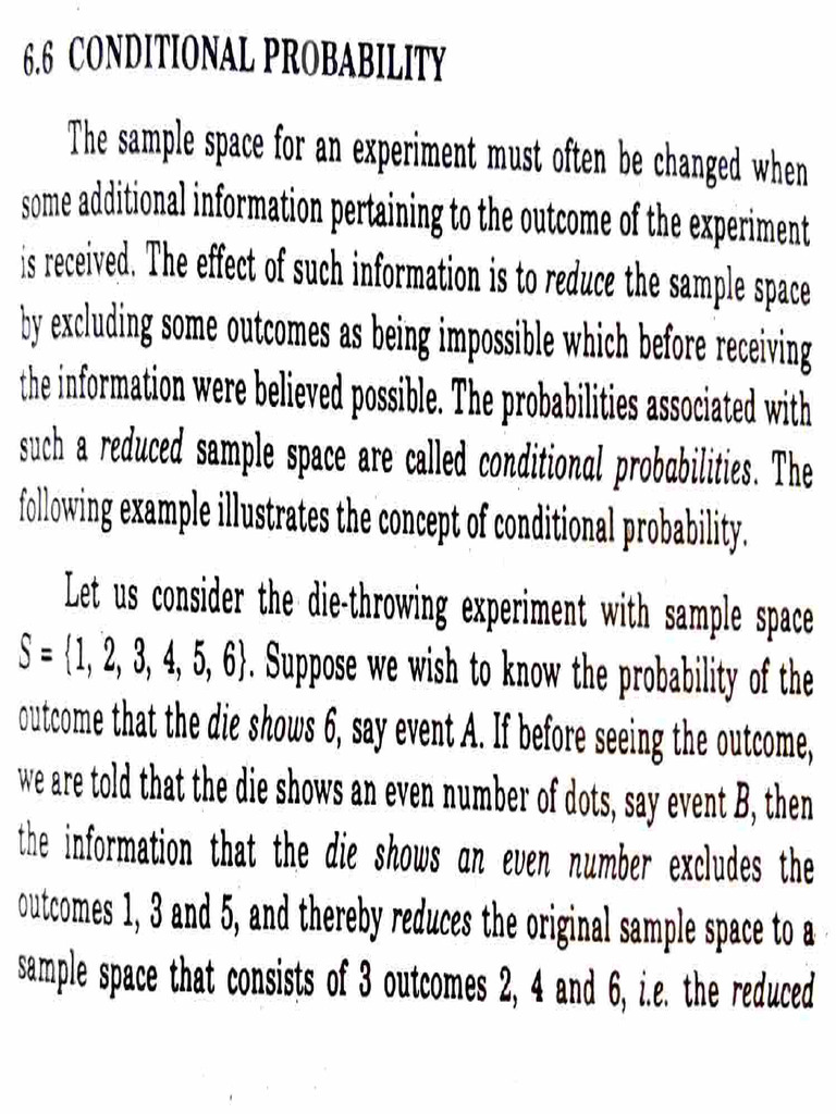 Understanding Conditional Probability | PDF | Mathematics | Mathematical Concepts