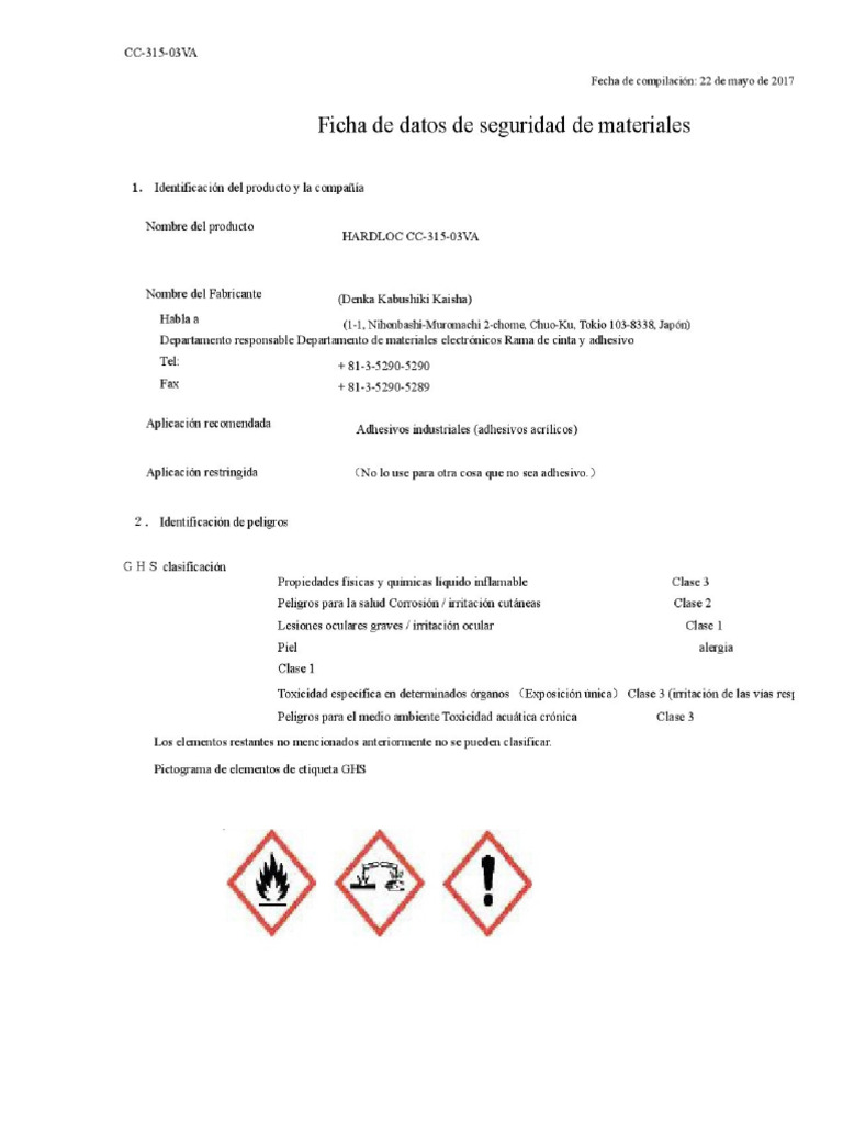 Peligros y Precauciones del Metacrilato | PDF | Agua | Combustión