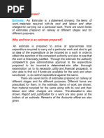 Revised Estimate: Definition & Process | PDF