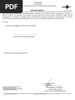 Atestado Médico para Uso de Piscina | PDF