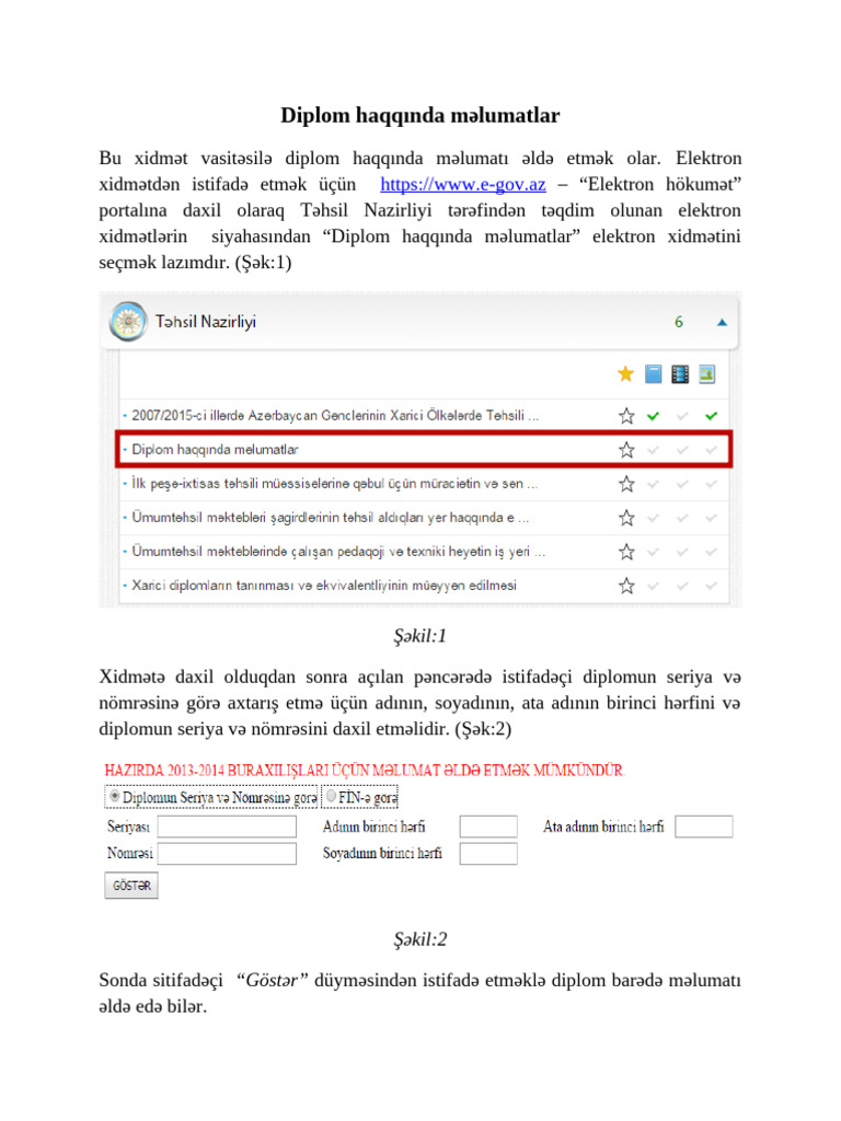 Diplom+Haqq%c4%b1nda+m%c9%99lumatlar | PDF