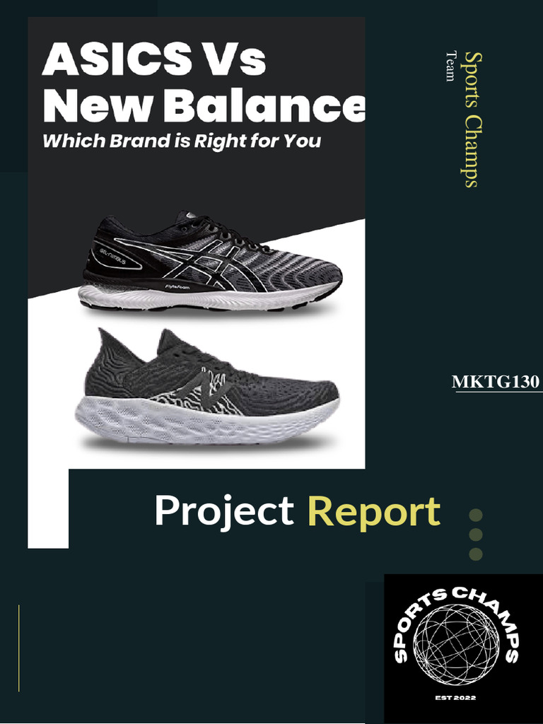 ASICS & NEW BALANCE PRODUCT RESEARCH AND REPORT | PDF | Pricing | Brand