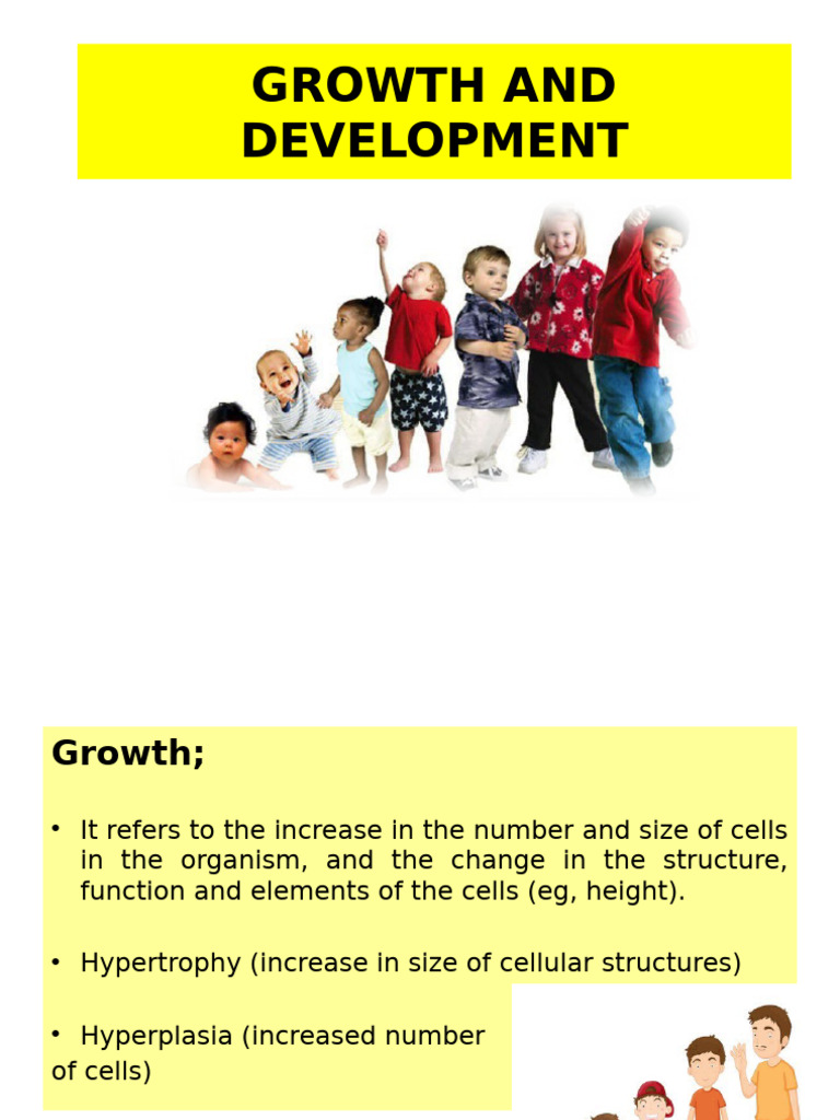 Growth and Development in Children | PDF | Thought