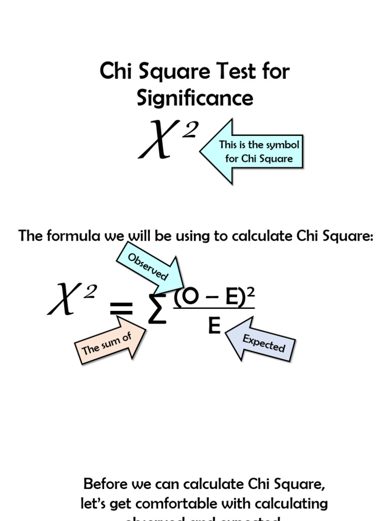 chi square test | PDF | Chi Squared Test | Dominance (Genetics)