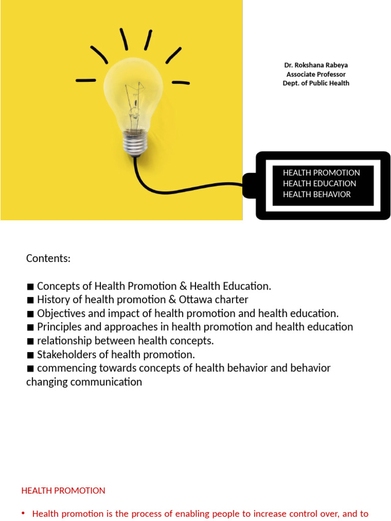 PHIEC-Lec-2 | PDF | Health Promotion | Empowerment