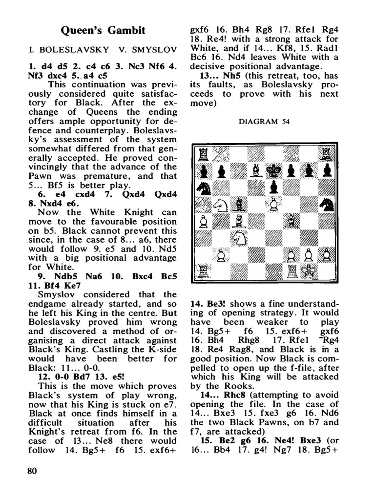 363465843-The-Soviet-School-of-Chess-1983-PDF_17 | PDF | Chess Openings ...