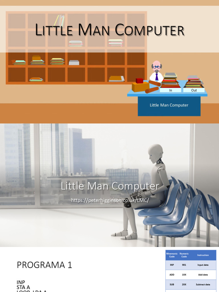 Little Man Computer - Exercícios | PDF | Computing | Computer Engineering