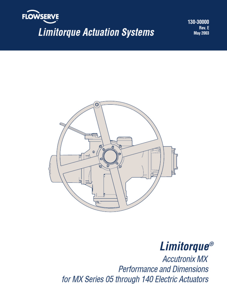 Limitorque Systems | PDF | Actuator | Valve