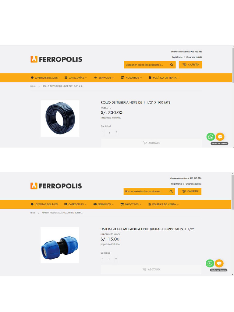 TUBERIA HDPE . UNION HDPE 1´´1.2 | PDF