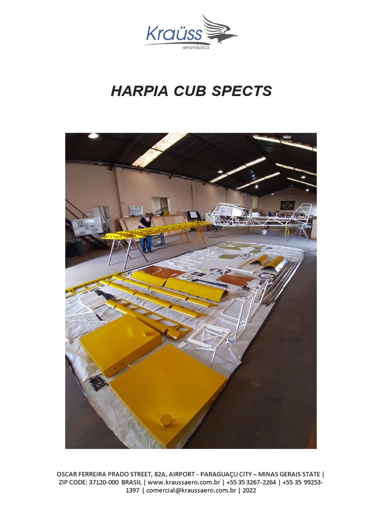 HARPIA CUB KIT SPECTS | PDF