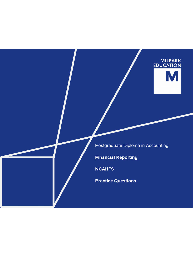 4 - NCAHFS Practice Questions | PDF | Depreciation | Fair Value