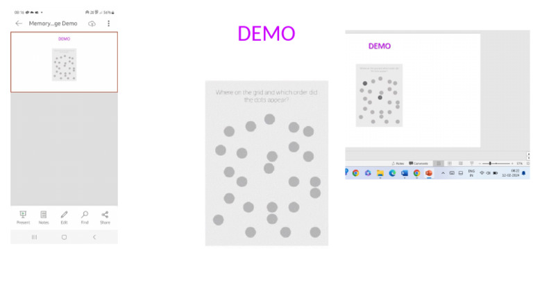 Memory Challenge Demo | PDF