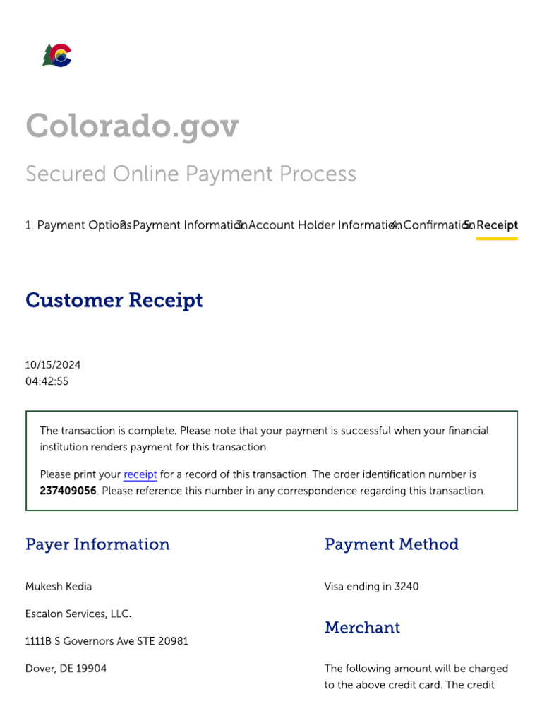 Inside Packet Inc._co Payment | PDF