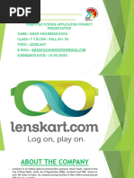Lenskart: Growth and Innovation Overview | PDF