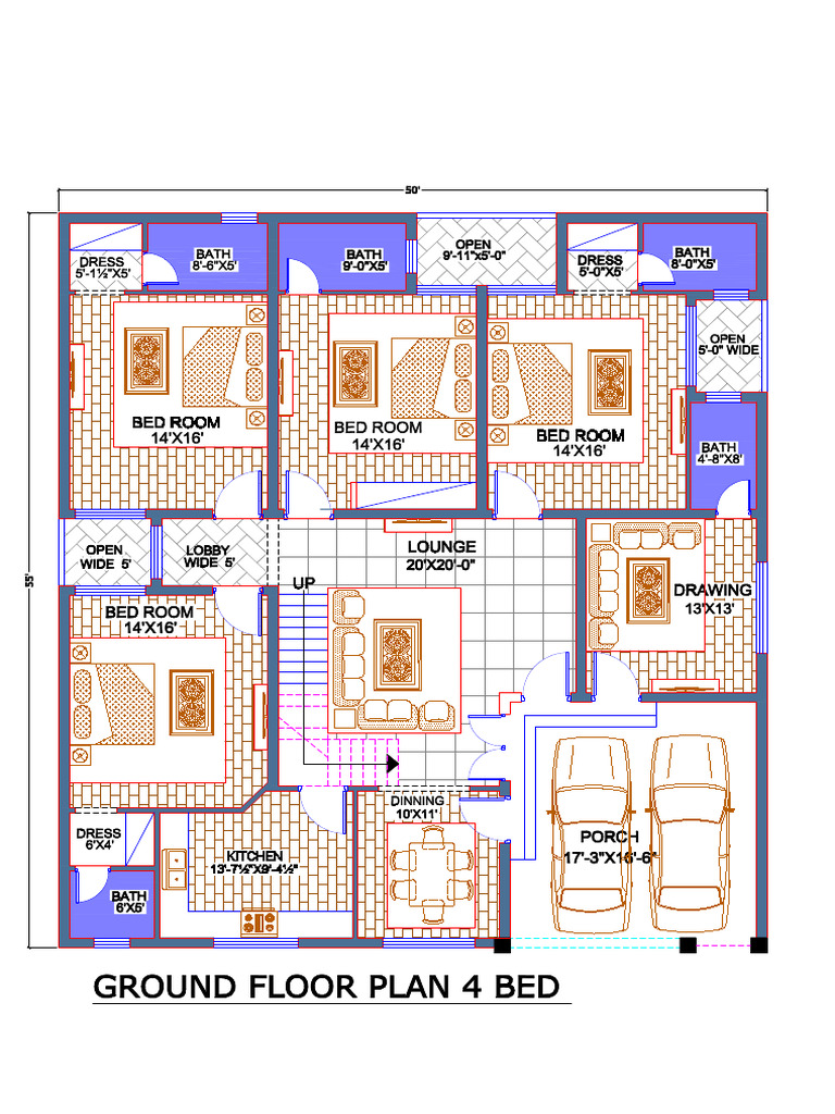 50x55 Final Plan | PDF