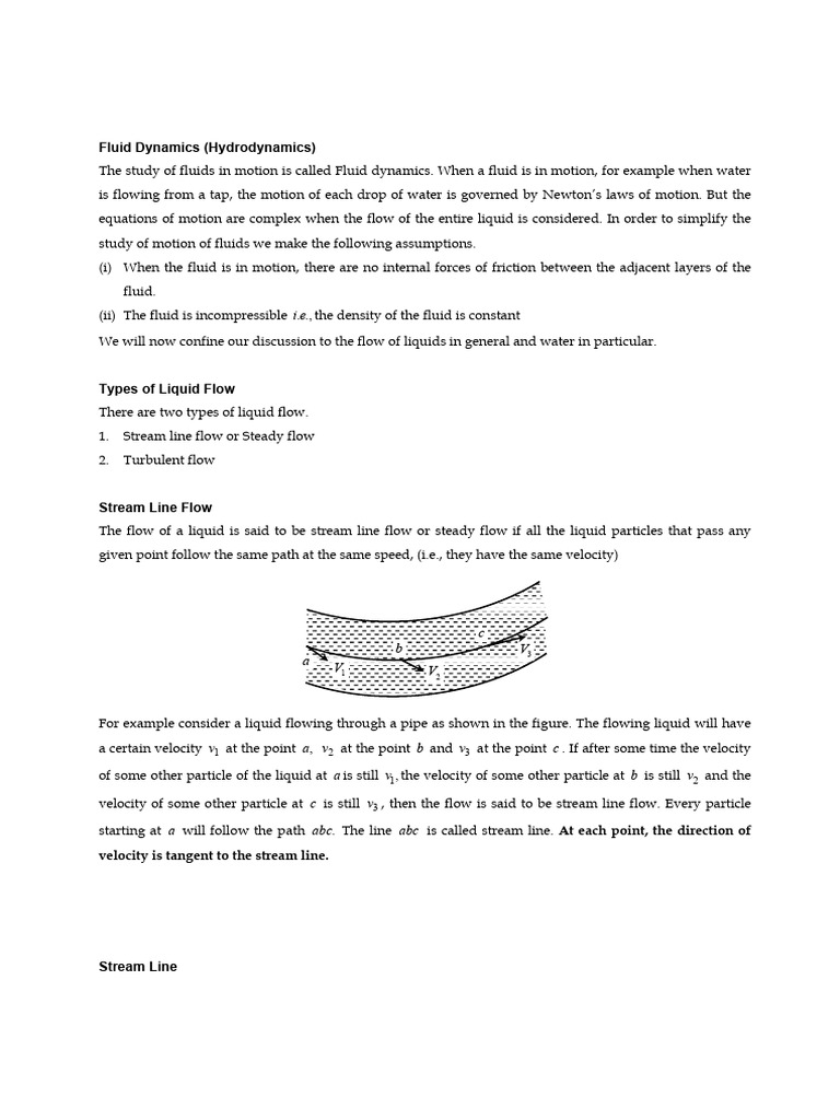 fluid dynamics | PDF | Fluid Dynamics | Lift (Force)