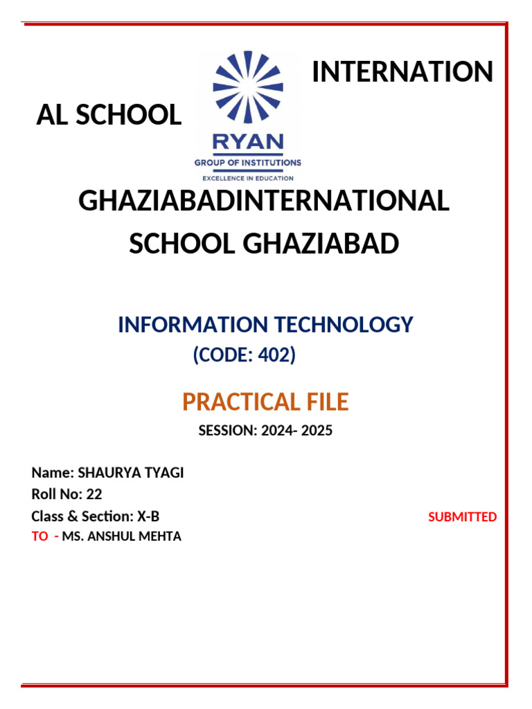 Parth Verma It Practical File 2024 - 25 | PDF | Marie Curie | Physics