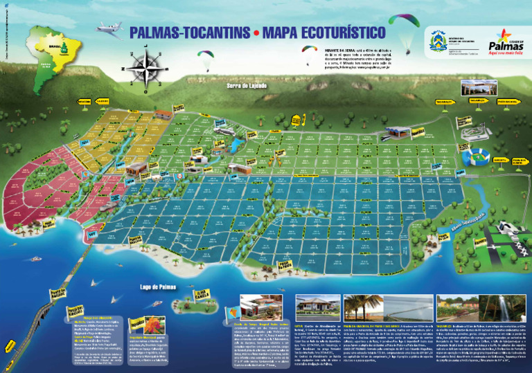 Mapa Ecoturistico de Palmas | PDF