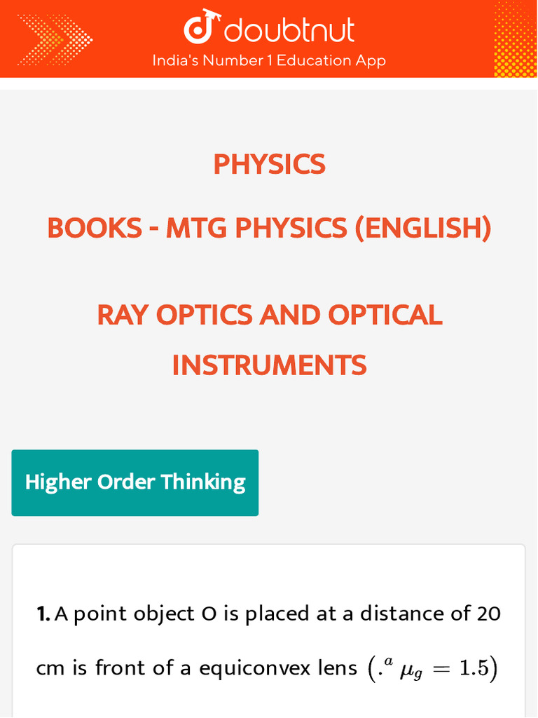 291 Books Doubtnut Question Bank | PDF | Electromagnetic Radiation | Electrodynamics