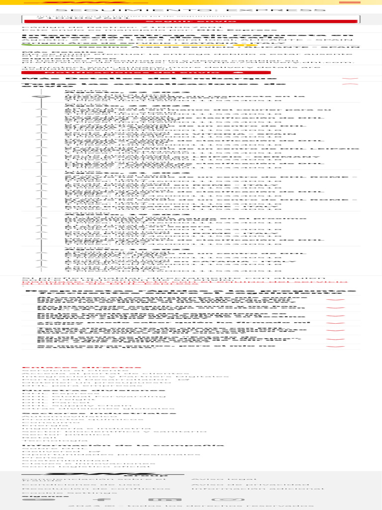 Seguimiento y Localización de Express - DHL - España | PDF | Ingeniería ...