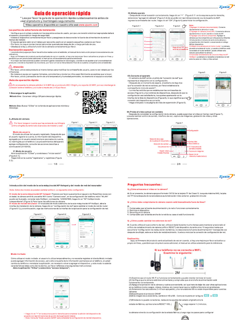 Pdfcoffee.com Camara Ip r80x20 Pq Icsee Manual 7 PDF Free | PDF