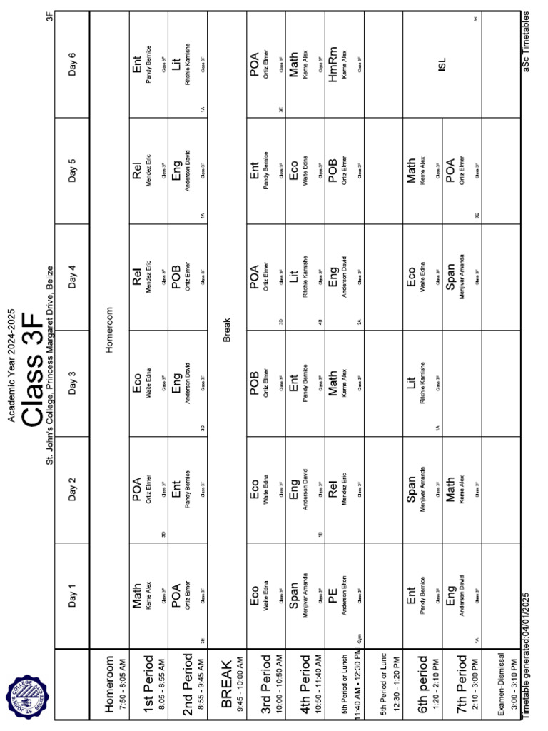 3F - Jan. 2025 | PDF