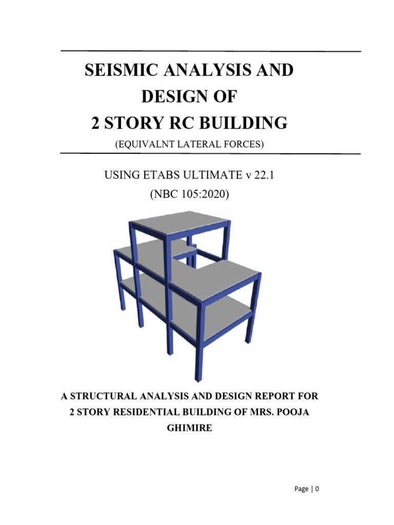 Structural-analysis-report--1651 | PDF | Reinforced Concrete | Concrete