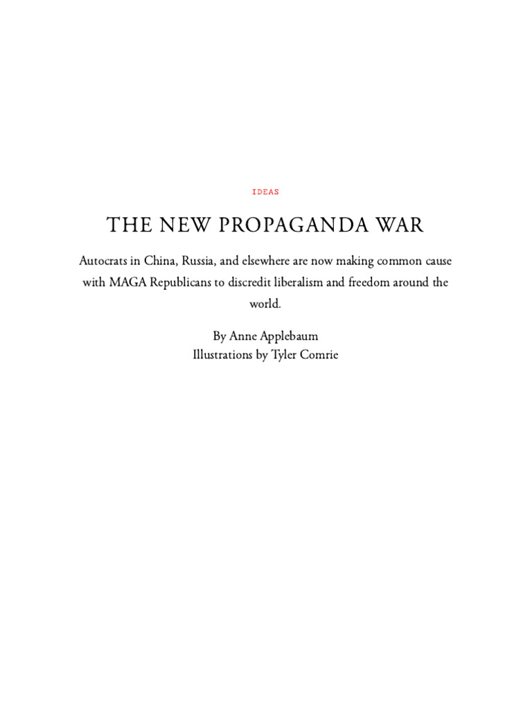 Russia and China Are Winning The Propaganda War - The Atlantic | PDF | Rt (Tv Network ...
