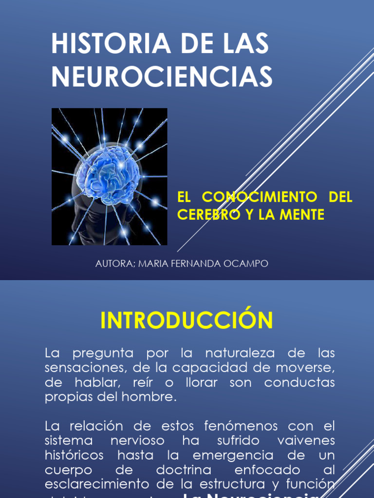 Historia Neurociencia 1 | PDF | Neurociencia | Cerebro