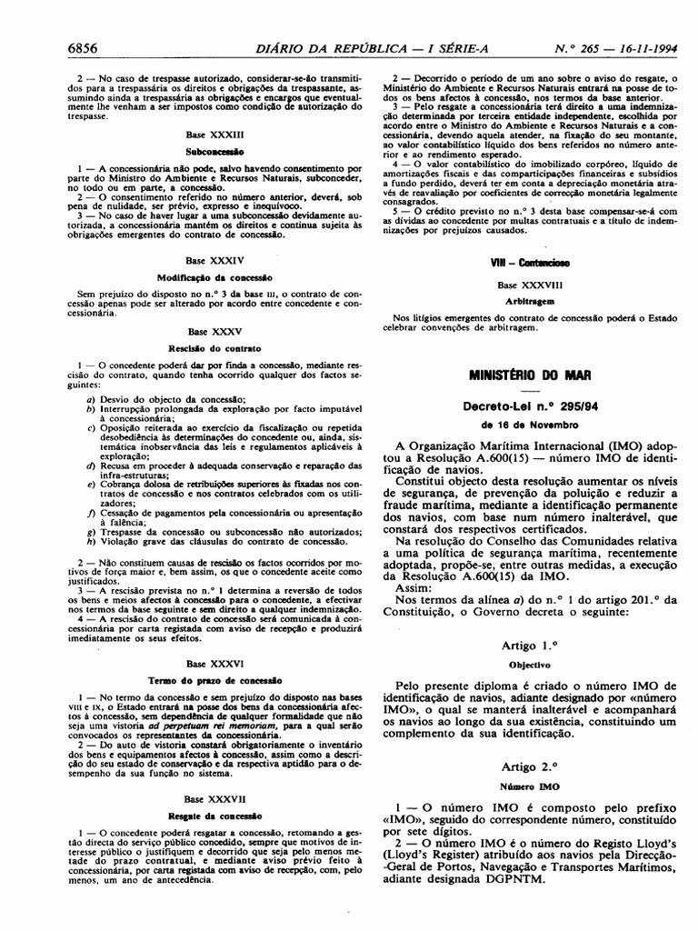 DL 295 - 94 - NR IMO | PDF