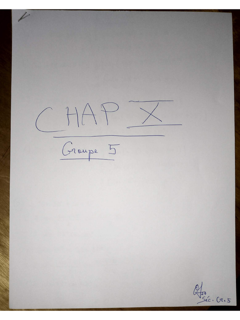 Chap X | PDF